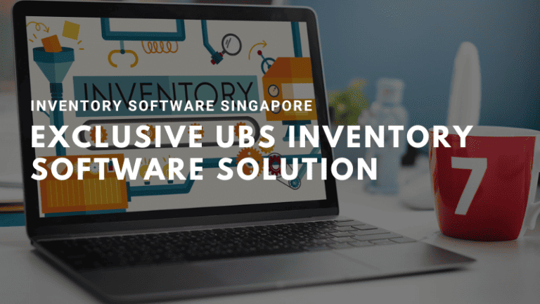 Exclusive UBS Inventory Software Solution for Singaporean Business
