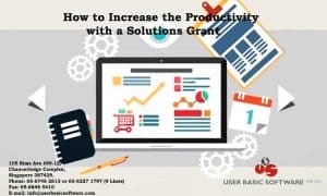 How to Increase the Productivity with a Solutions Grant?